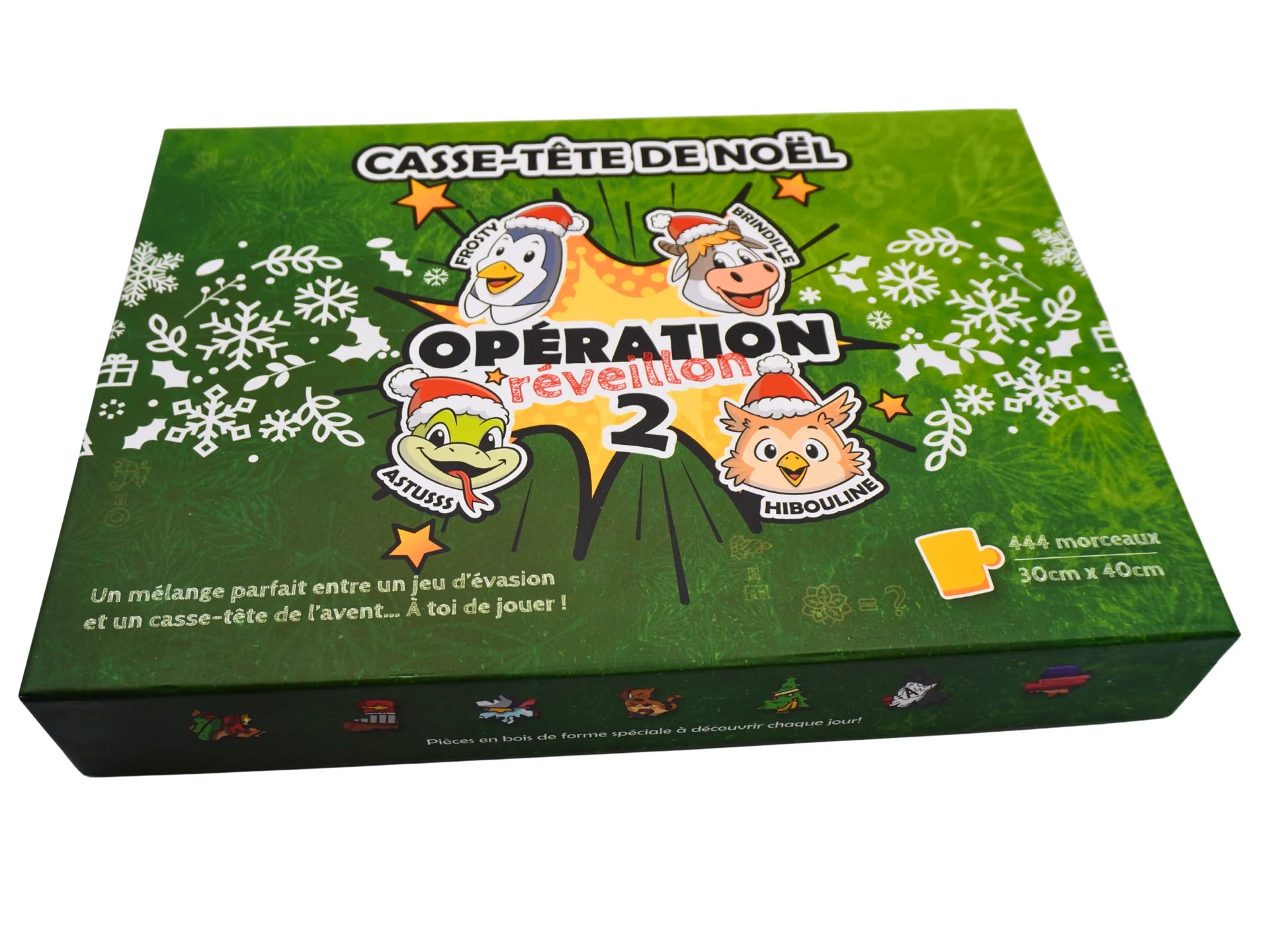 Opération Réveillon 2 - Calendrier de l'avent en puzzle (français ...