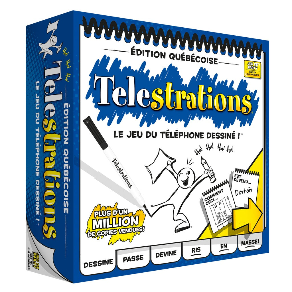 Telestrations - Édition Québécoise (Français) – Aventures Jeux